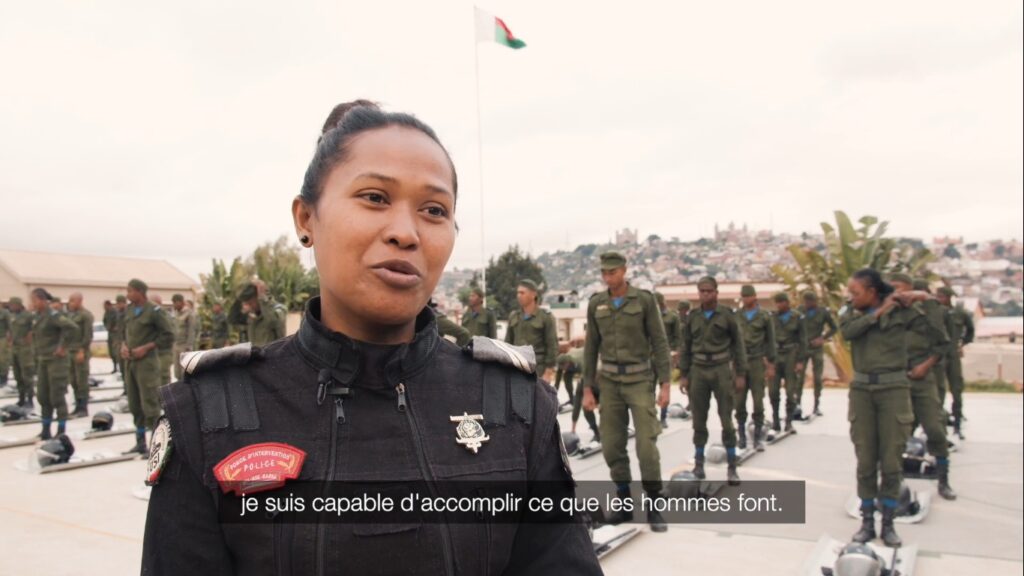 VIDEO. Un reportage sur les femmes dans la Police nationale malgache ...