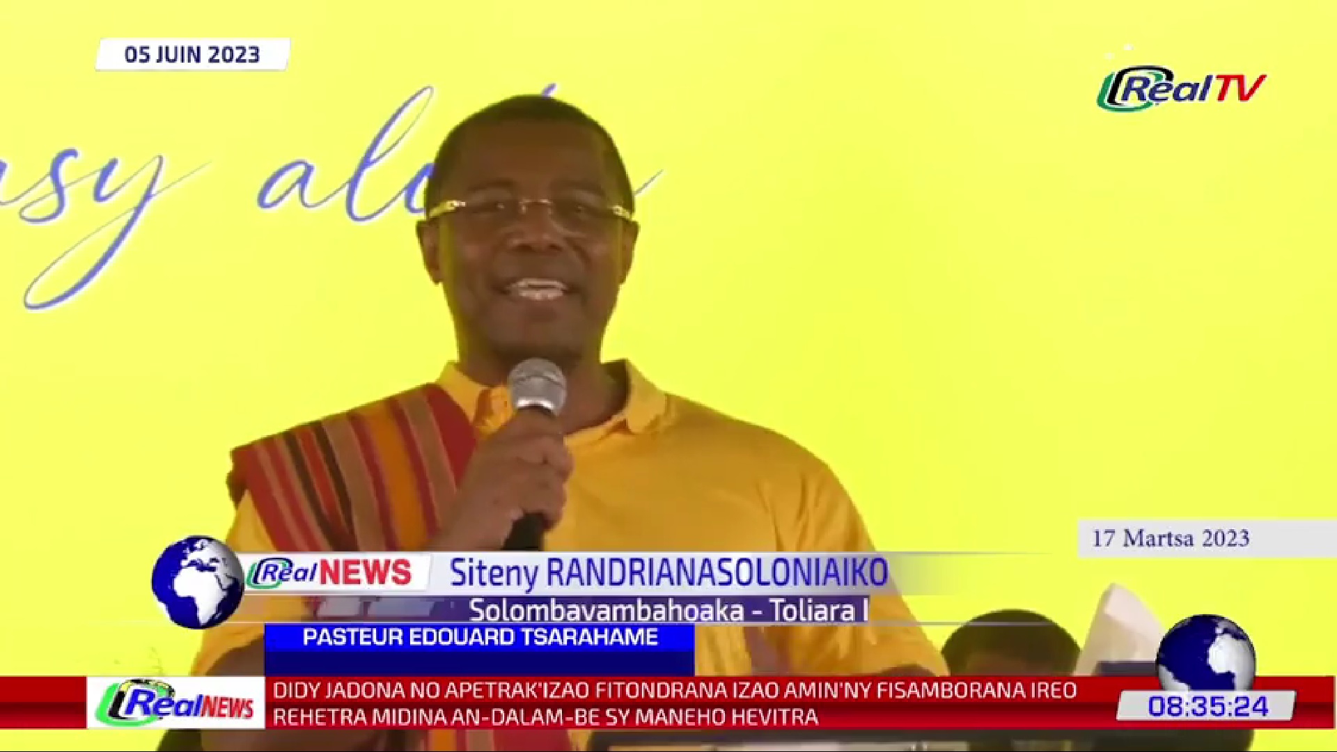 VIDEO. « Andry Rajoelina a peur de moi, il est champion en copier ...