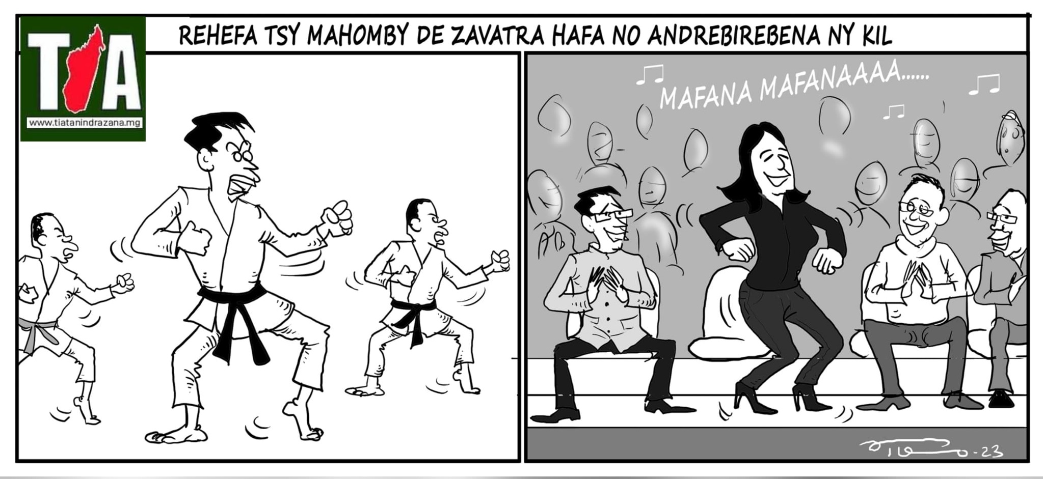 VIDEO. Mialy Razakandisa fait le buzz en dansant pendant le défilé du ...