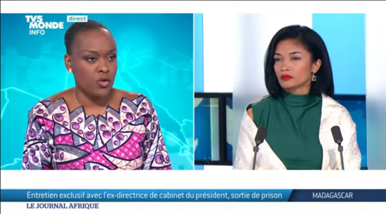 VIDEO. L’ex-directrice de cabinet d’Andry Rajoelina libérée de prison ...