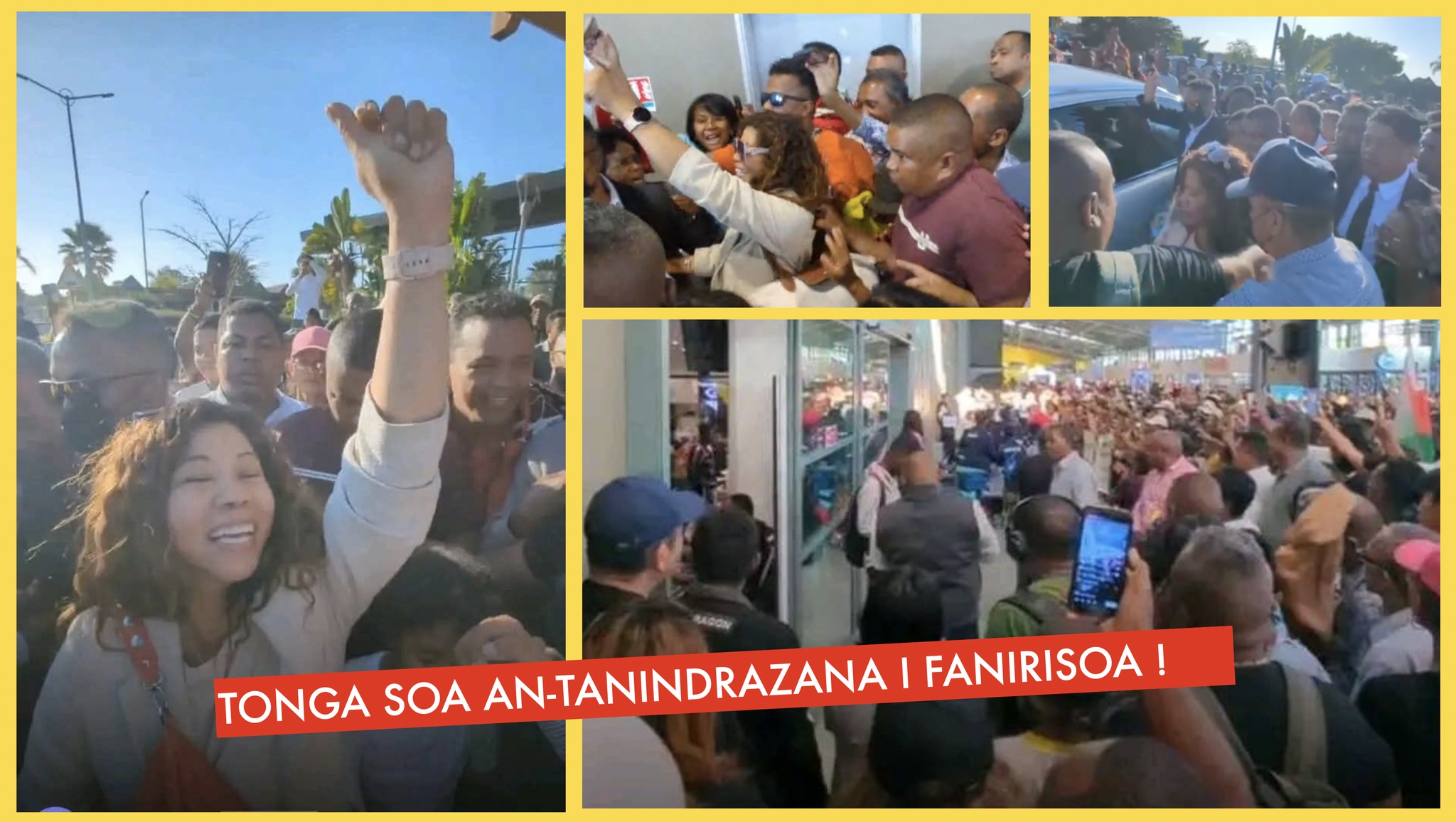VIDEO. Le retour triomphal de Fanirisoa Ernaivo à Madagascar ...